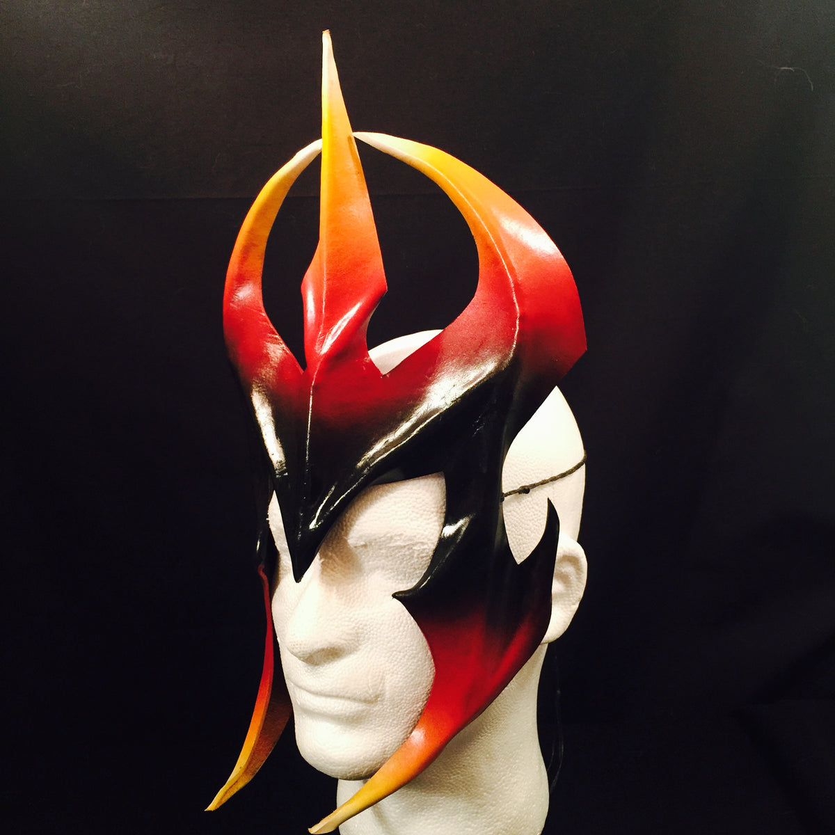 Fire Themed Masks for Halloween or Demon Cosplay | by FOLOR'S FANTASY ...